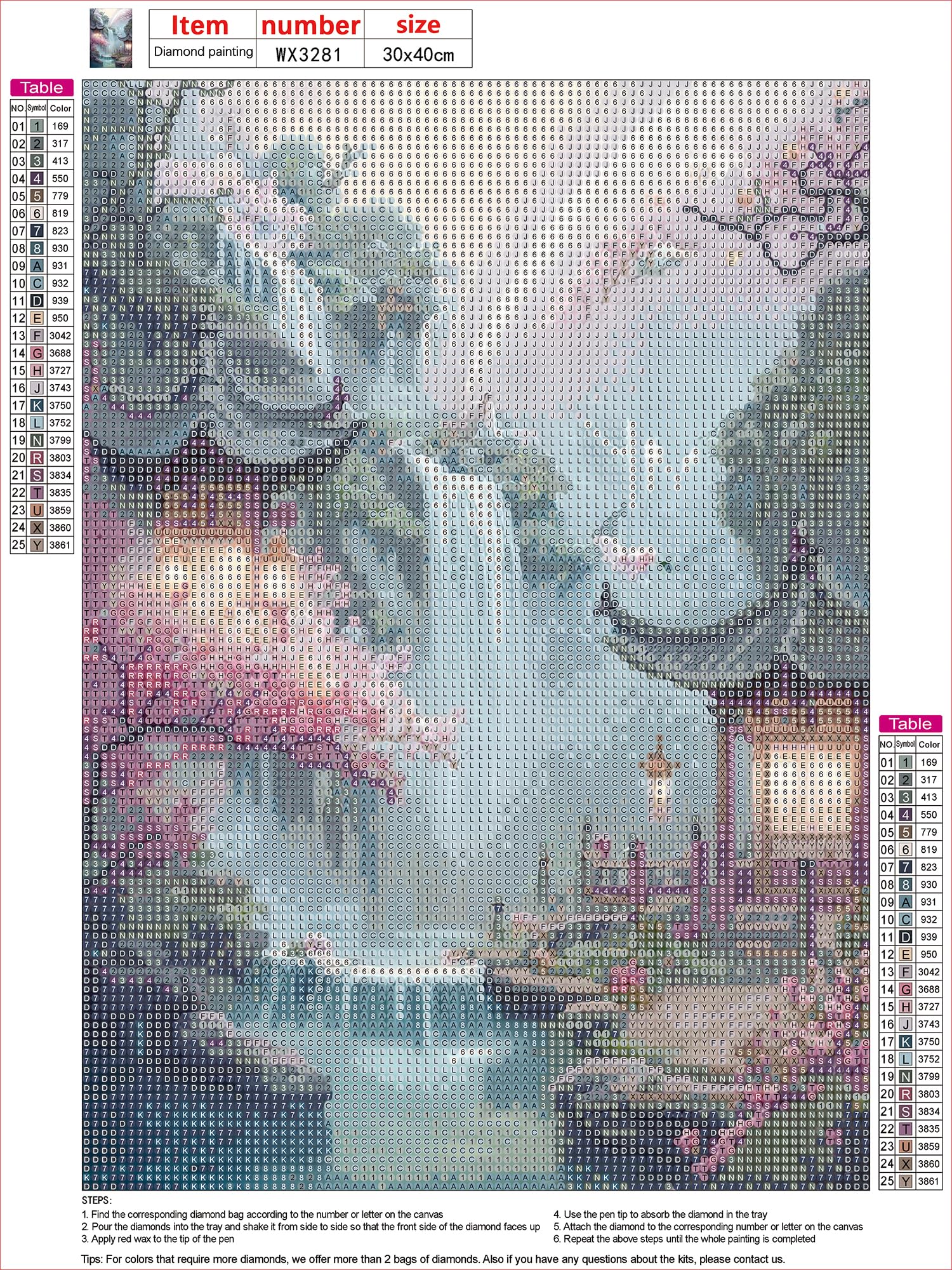 MXJSUA DIY 5D Diamond Art Painting Kits for Adults Diamond Art Waterfall Sakura Landscape Diamond Art Painting Full Drill Crystal Rhinestone Embroidery Craft Kits for Home Wall Decor Gifts, 12x16inch