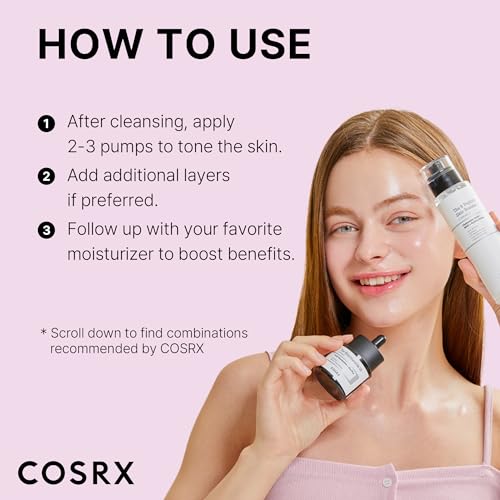 COSRX 6X Peptide Collagen Booster Toner Serum 150mL/5.07 Fl.Oz, Skin Renewal Boosting Facial Essence, Niacinamide & Hyaluronic Acid for All Skin Types, Korean Skincare, Paraben Free