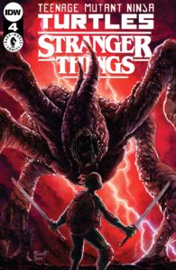 teenage mutant ninja turtles x stranger things #4