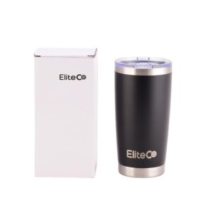 EliteCo 20oz Travel Mug | Insulated Coffee Mug | Stanley Cup BPA Free Lid Stainless Steel Tumbler