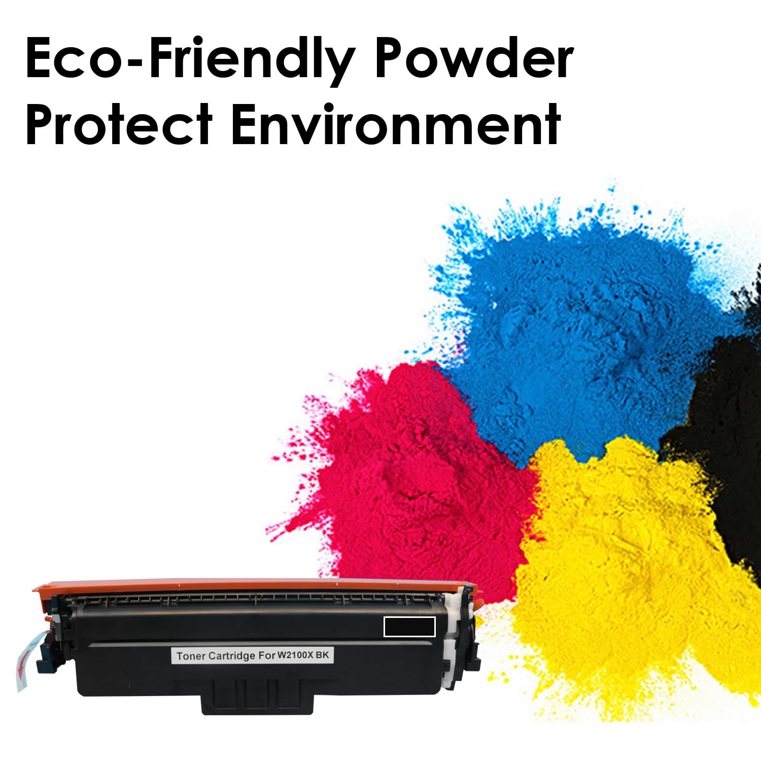 ZHINGUAN Remanufactured 1PK 210X W2100X High Yield Black Toner Cartridge Works for Color Pro 4201dn 4201dw MFP 4301dw 4301fdn 4301fdw (with Chip)