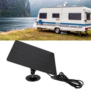 Outdoor Solar Panel, Uninterrupted Charging Solar Power Supply Panel Durable Waterproof 10W for RV