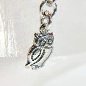 Silver Owl Charm Ring, Smooth or Textured Band, Bird Animal Pet Lovers Gift, Stackable Band, Size 5 6 7 8, Jewelry Inspirations