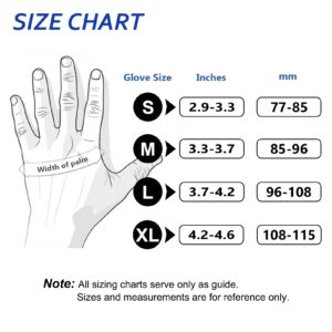 Amozife Nitrile Vinyl Blend Gloves, 4 Mil Powder & Latex Free Non-Sterile Disposable Gloves for Cooking, Cleaning & Food Prep, X-Large