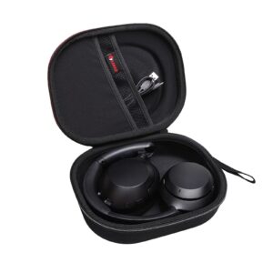 xanad carrying case for tozo ht2 or sony wh-ch520 or wh-ch510 or jbl tune 510bt, tune 660 btnc, tune 560bt, tune 500bt, live 460nc, e45bt bluetooth wireless headphone(black)