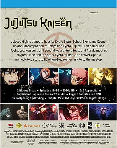 Jujutsu Kaisen: Season 1 Part 2 (BD)