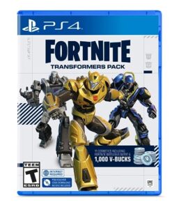 fortnite - transformers pack - playstation 4