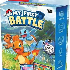 Pokémon TCG: My First Battle—Charmander and Squirtle (2 Ready-to-Play Mini Decks & Accessories)