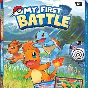 Pokémon TCG: My First Battle—Charmander and Squirtle (2 Ready-to-Play Mini Decks & Accessories)