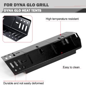 DGH450CRP Heat Plates Grill Parts for Dyna Glo 4 Burner Grill Replacement Parts DGH450CRP-D DGH485CRP Heat Tent DGH450CRN DGH450CRN-D DGH451CRP DGH451CRP-D Porcelain Steel Dyna Glo 70-02-411 Parts