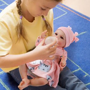 BABESIDE Lifelike Reborn Baby Dolls - 20Inch Soft Vinyl Handmade Realistic Baby Dolls Adorable Smiling Lifelike Newborn Dolls for Girls, Safe for Kids Age 3+