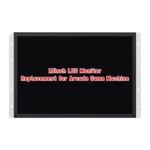 unico 19’’ arcade replacement monitor, lcd gaming screen for hdmi/vga/cg/ega retro game arcade (19inch)