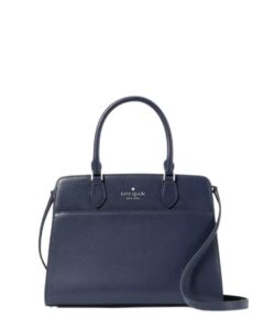 kate spade new york madison medium satchel handbag (parisian night)