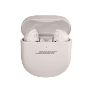 Bose QuietComfort Ultra Wireless Noise Cancelling Earbuds, Bluetooth Noise Cancelling Earbuds with Spatial Audio and World-Class Noise Cancellation, White Smoke