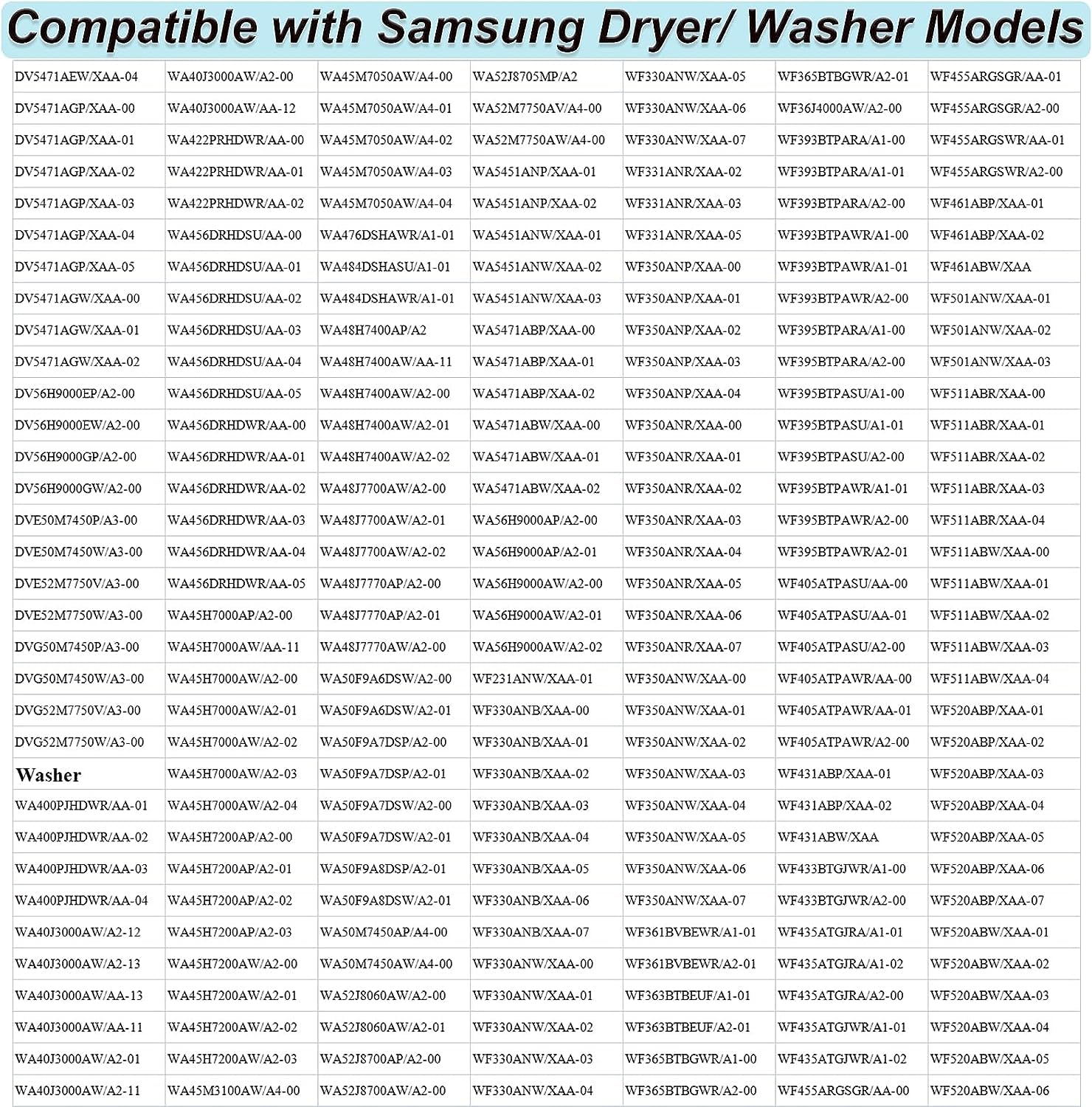 𝙐𝙥𝙜𝙧𝙖𝙙𝙚𝙙 dc97-16931b washer dryer control knob for samsung dryer knob and samsung washer knob replacement,replace parts DC97-17292A,DC64-02768A,DC64-02768C,DC97-16068A,DC97-16068B,DC97-16068D