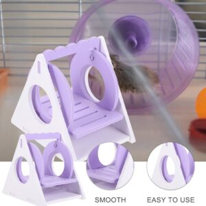 POPETPOP Hamster Swing Toy Guinea Pig Pet Accessories Toys Squirrel Swing Plaything Pet Supply Pet Supplies Hamster Hideout Small Pets Exercising Toy Rat Cage Toy PVC Household