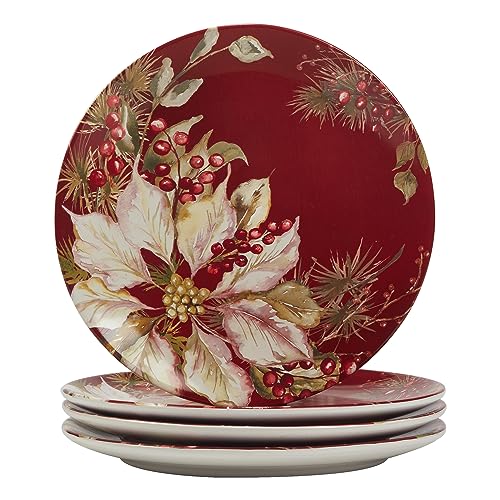 Certified International Winters Joy 16 Piece Dinnerware Set, Service for 4, Multicolor