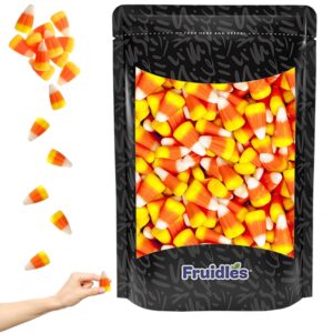 fruidles halloween candy corn treats, fun & festive holiday snacking, nut-free, dairy-free (4oz bag)