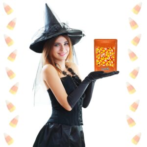 Fruidles Halloween Candy Corn Treats, Fun & Festive Holiday Snacking, Nut-Free, Dairy-Free (4oz Bag)