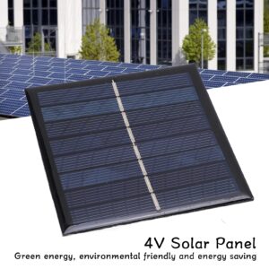 1W Solar Panel 4V High Conversion Rate Energy Saving High Stability Solar Charging Panel DIY Solar Power Charger Kit for Reliable, Affordable, and Eco Friendly Energy