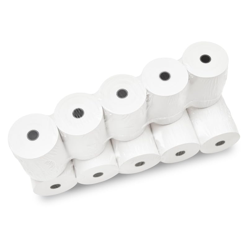 (55 GSM Solid Tube Core) DropShip 3 1 8 x 230 thermal paper (50 Rolls - 1 Case) bpa free - citizen thermal printer paper ct-s801 - ShopSmart Online