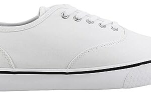 Lugz Men's Lear Shoes, White/Black, 10 M