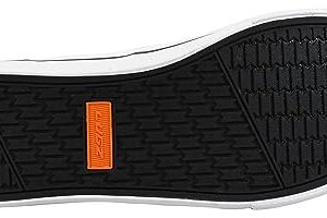 Lugz Men's Lear Shoes, White/Black, 10 M