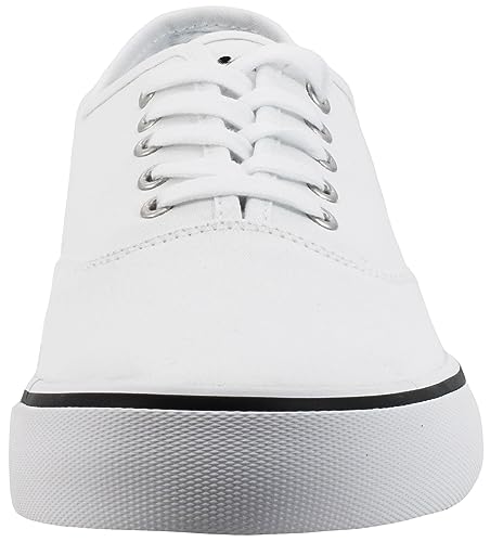 Lugz Men's Lear Shoes, White/Black, 10 M