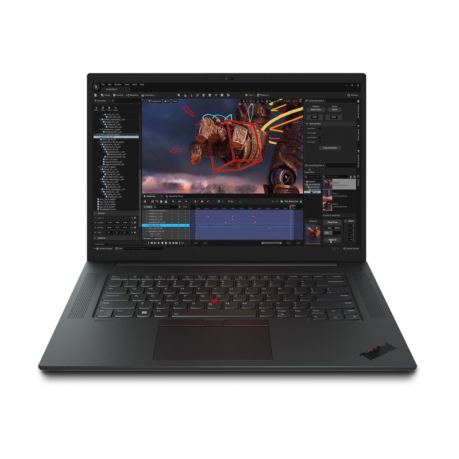 Lenovo ThinkPad P1 Gen 6 Laptop (2023 Model) - Intel 13th Gen i9-13900H 14C, NVIDIA GeForce RTX 4090 16GB, 32GB RAM, 1TB NVMe SSD, 16.0"" QHD+ IPS 165Hz 500 Nits, Windows 11 Pro, Black