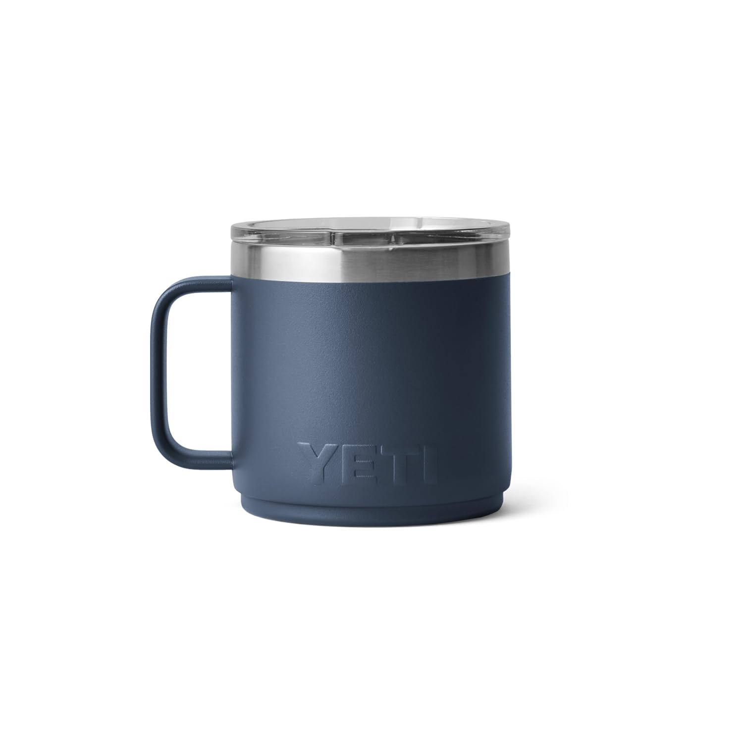 YETI Rambler 14 oz Stackable Mug, Vacuum Insulated, Stainless Steel with MagSlider Lid, Navy