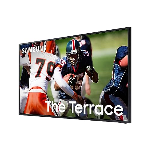 SAMSUNG 85-Inch Class Neo QLED 4K The Terrace Full Sun Outdoor Series, Ultra Bright Picture, IP56, Anti-Reflection, Wide Viewing Angle, Quantum HDR+ Smart TV w/Alexa Built-in (QN85LST9C, 2023 Model)