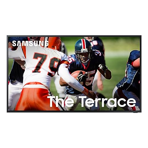 SAMSUNG 85-Inch Class Neo QLED 4K The Terrace Full Sun Outdoor Series, Ultra Bright Picture, IP56, Anti-Reflection, Wide Viewing Angle, Quantum HDR+ Smart TV w/Alexa Built-in (QN85LST9C, 2023 Model)