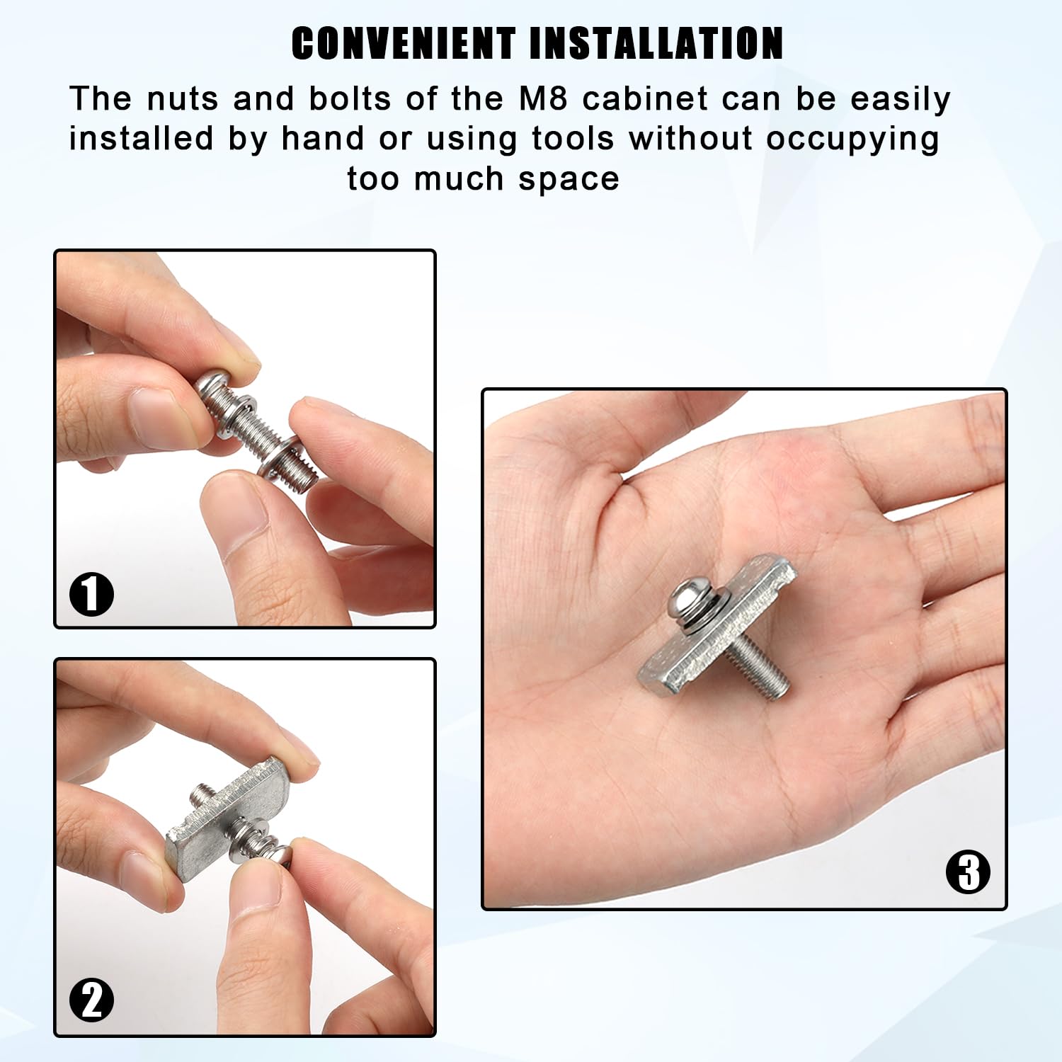 16pcs Screws Kit for Rhino-Rack Pioneer Rotopax, M6 304 Stainless Steel Machine Screws for Rhino Rack Pioneer Rotopax Screws Nut Kit Machine Screws Accessories for Car Bracket 43203 (25mm)