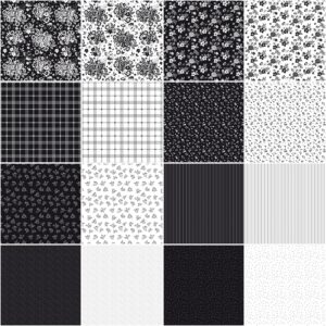 Dani Mogstad Black Tie 16 Fat Quarters Riley Blake Designs FQ-13750-16