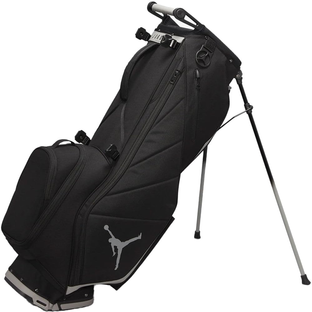 Men's Nike Jordan Fadeaway Stand Bag '23 - Black/Black/Medium Gray