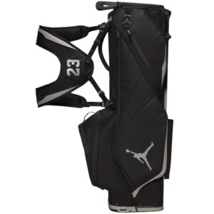 Men's Nike Jordan Fadeaway Stand Bag '23 - Black/Black/Medium Gray