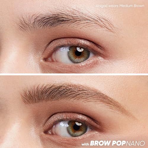 Kosas Brow Pop Nano Ultra-Fine Detailing Pencil - Medium Brown (Neutral medium brown) DFGHJ6-5