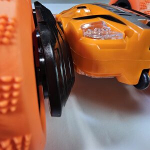 Double Sided 4WD 2.4 Ghz Remote Control RC Stunt Car Orange