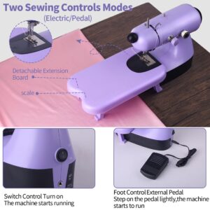 Yajuhoy Handheld-Mini-Sewing-Machine - Portable Small Sewing Machines for Beginners