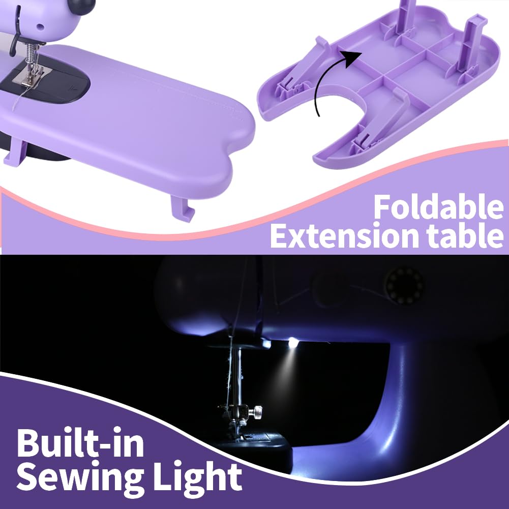 Yajuhoy Handheld-Mini-Sewing-Machine - Portable Small Sewing Machines for Beginners