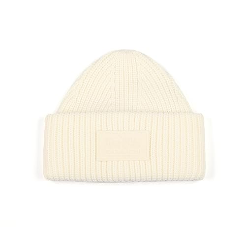 Coach Women's Patch Beanie, Chalk