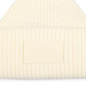 Coach Women's Patch Beanie, Chalk