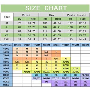 GNQCYLJ Cargo Pants for Men Relaxed Sweatpants Jogger Elastic Drawstring Hiking Pants Pants Sport Purple