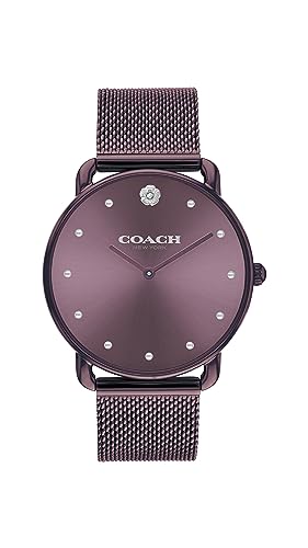 Coach Elliot Women's Watch | Elegant and Sophisticated Stles Combined | Premium Quality Timepiece for Everyday Wear | Water Resistant | (Model 14504211)