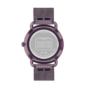 Coach Elliot Women's Watch | Elegant and Sophisticated Stles Combined | Premium Quality Timepiece for Everyday Wear | Water Resistant | (Model 14504211)