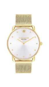 coach elliot women's watch | elegant and sophisticated stles combined | premium quality timepiece for everyday wear | water resistant | (model 14504208)