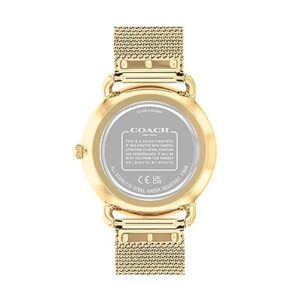 Coach Elliot Women's Watch | Elegant and Sophisticated Stles Combined | Premium Quality Timepiece for Everyday Wear | Water Resistant | (Model 14504208)