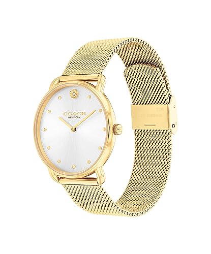 Coach Elliot Women's Watch | Elegant and Sophisticated Stles Combined | Premium Quality Timepiece for Everyday Wear | Water Resistant | (Model 14504208)