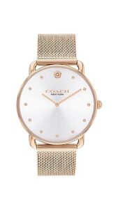 coach elliot women's watch | elegant and sophisticated stles combined | premium quality timepiece for everyday wear | water resistant | (model 14504209)