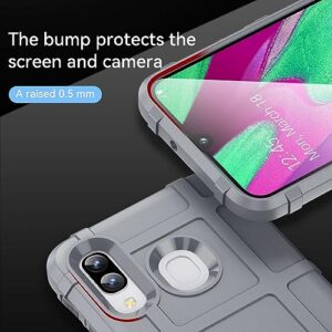 Phone case for Samsung Galaxy A40,Refined Carbon Fiber,Anti-Fall,Anti-Fingerprint,360°Full Protection